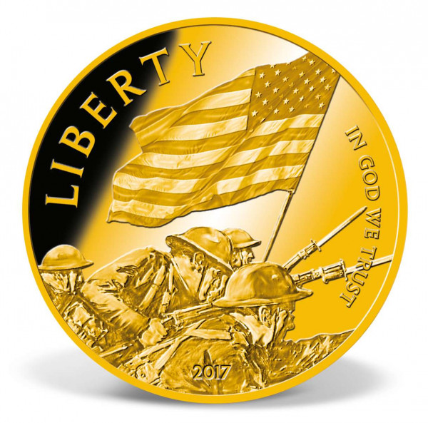 World War I Centennial Commemorative Coin | Gold-Layered | Gold ...