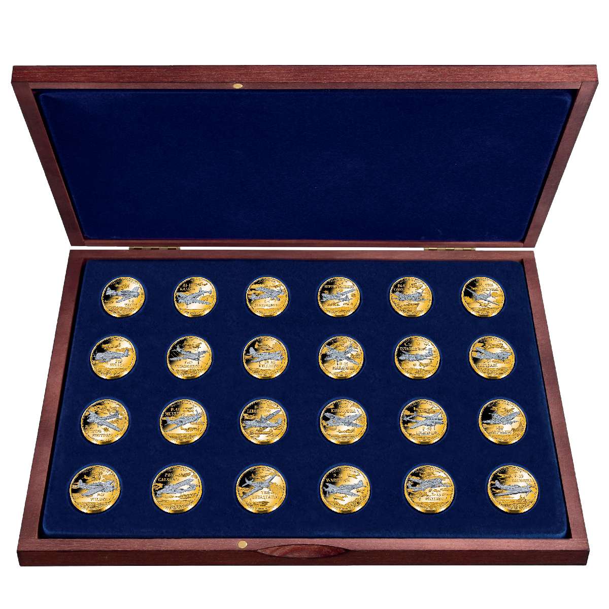 Wings of World War II Commemorative Coin Set | Air, Space and Sea ...