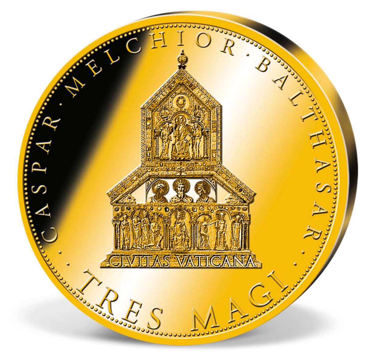 The Three Wise Men Commemorative Coin | Gold-Layered | Gold | American Mint