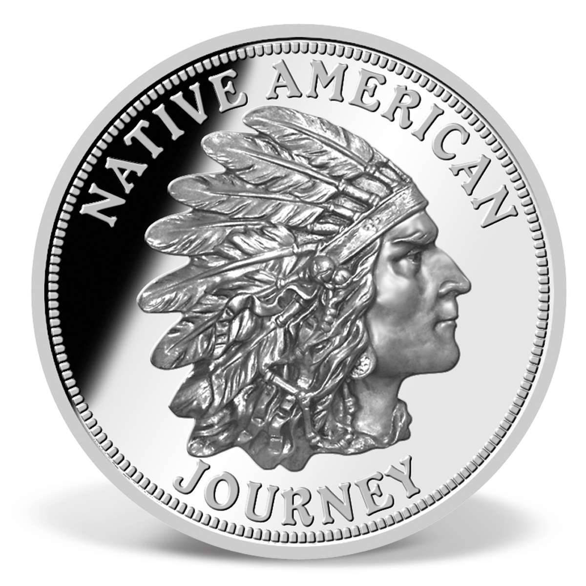 Remain Close to Great Spirit Commemorative Coin | Silver-Plated ...