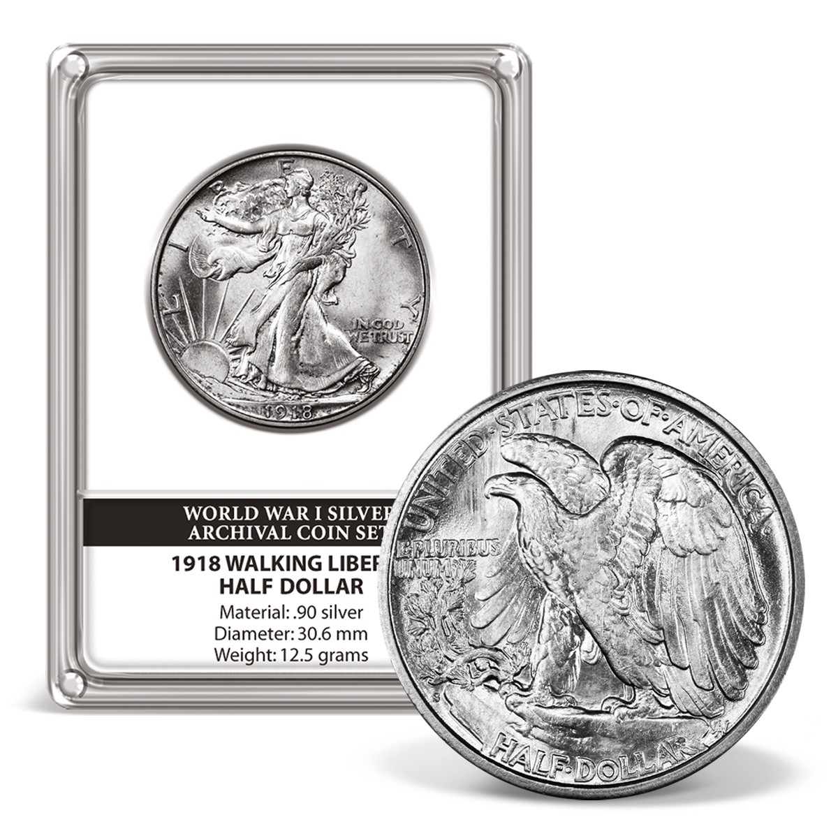 World War I Archival Silver Coin Set | Solid Silver | Silver | American ...