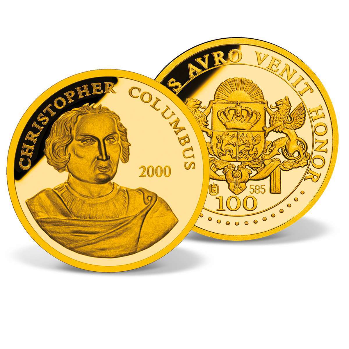 Christopher Columbus Commemorative Gold Coin | American Mint