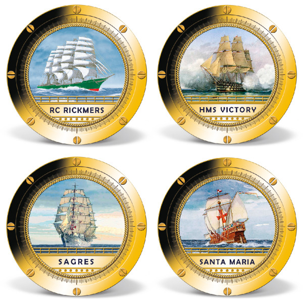 Famous Ships of the World Coin Set | Nostalgia/20th Century ...