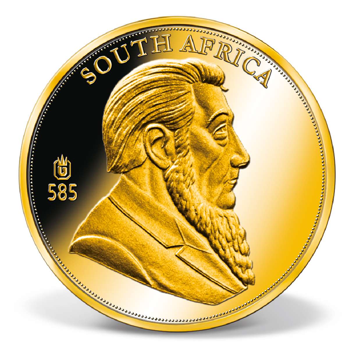 50 Years Investment Strike Commemorative Gold Coin | Solid Gold | Gold ...