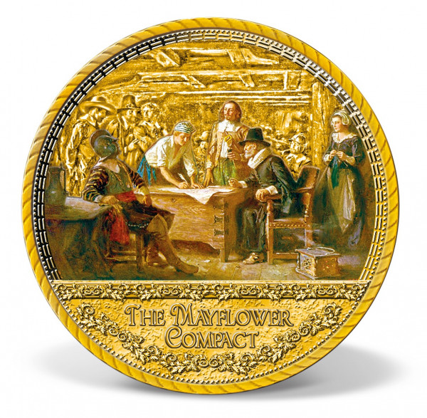 The Mayflower Coin Set | Gold-Layered | Gold | American Mint