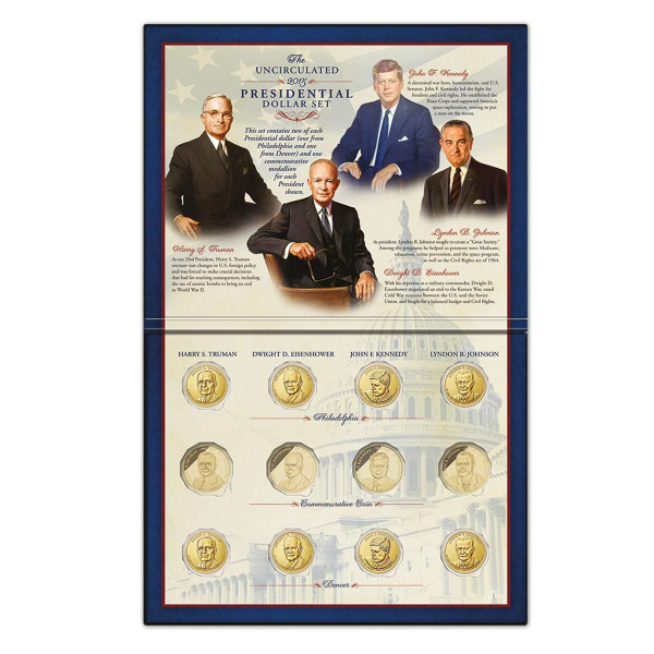 2015 Presidential Dollar Set | Presidential Dollars | Legal Tender ...