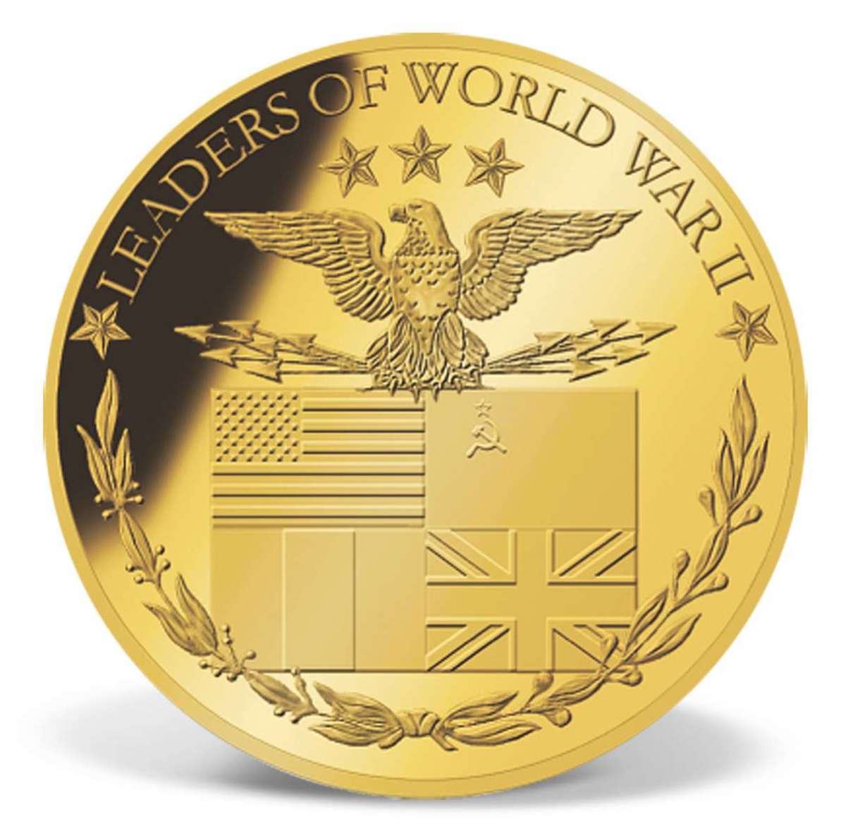 General Dwight D. Eisenhower Commemorative Coin | Gold-Layered | Gold ...