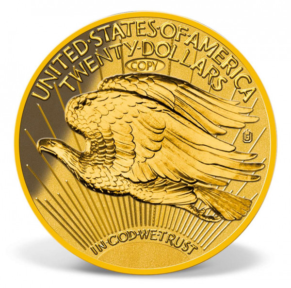 1933 Gold Double Eagle Reverse Proof Archival Edition | Gold-Layered ...