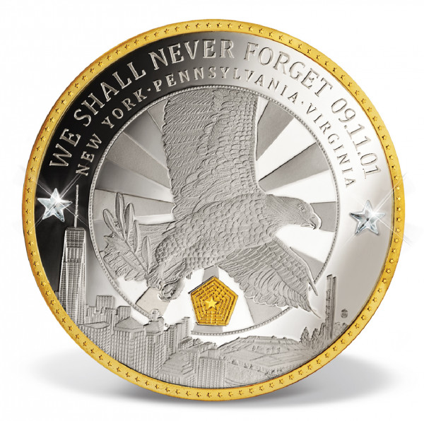 Always Remember Colossal Commemorative Coin | Gold-Layered | Gold ...