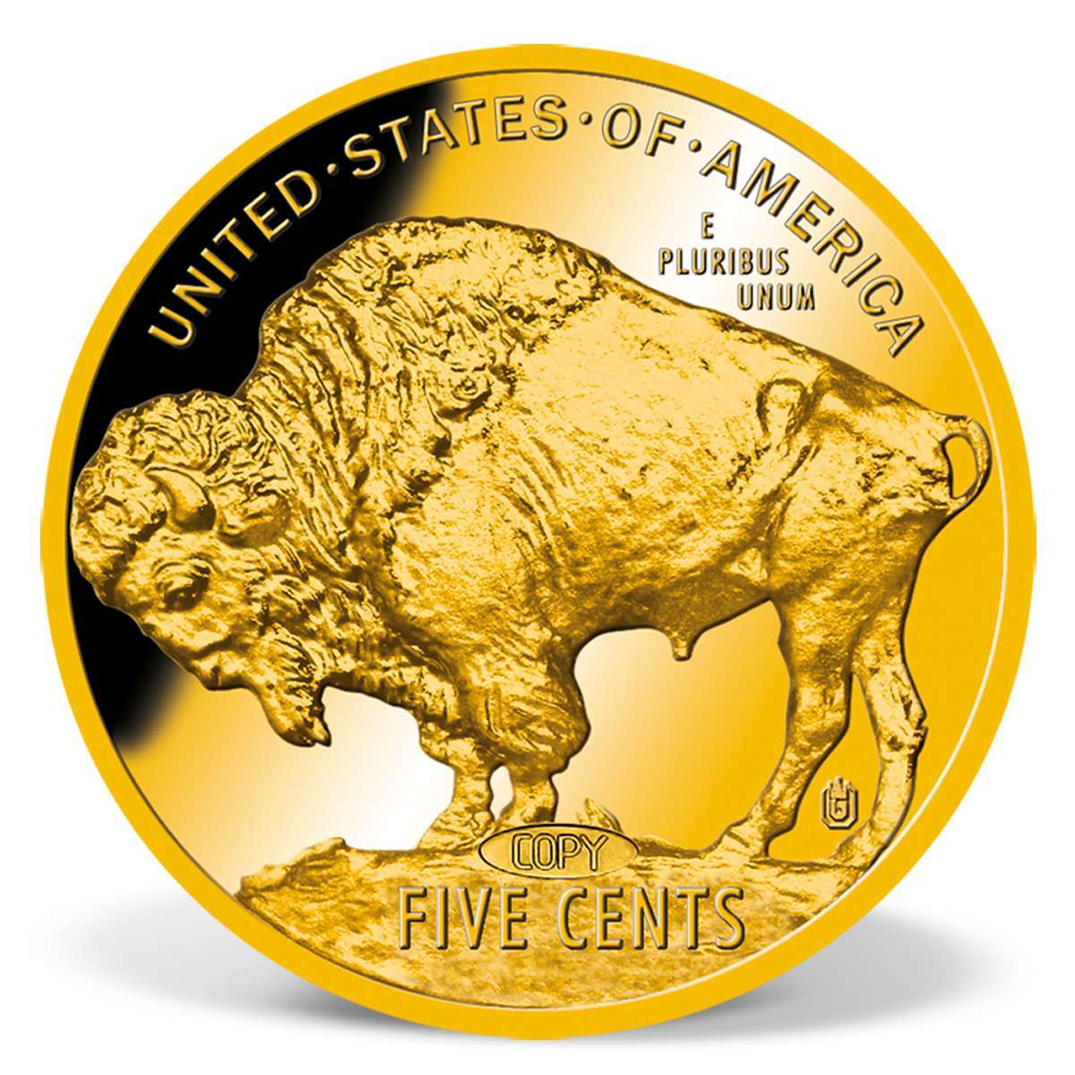 American Buffalo 100th Anniversary Replica Set | Gold-Layered | Gold ...