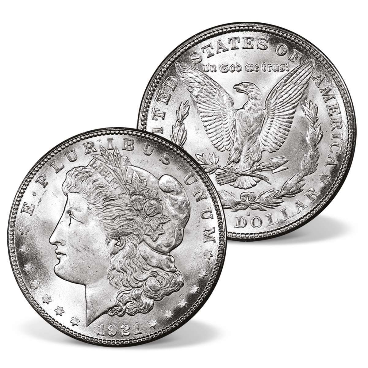 1921 Morgan Silver Dollar Mint Mark Set | American Mint