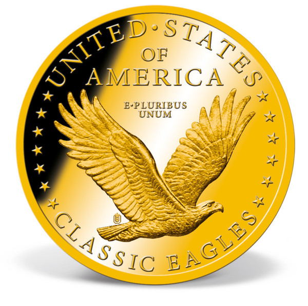 Jumbo Liberty Head Double Eagle Commemorative Coin | Gold-Layered ...