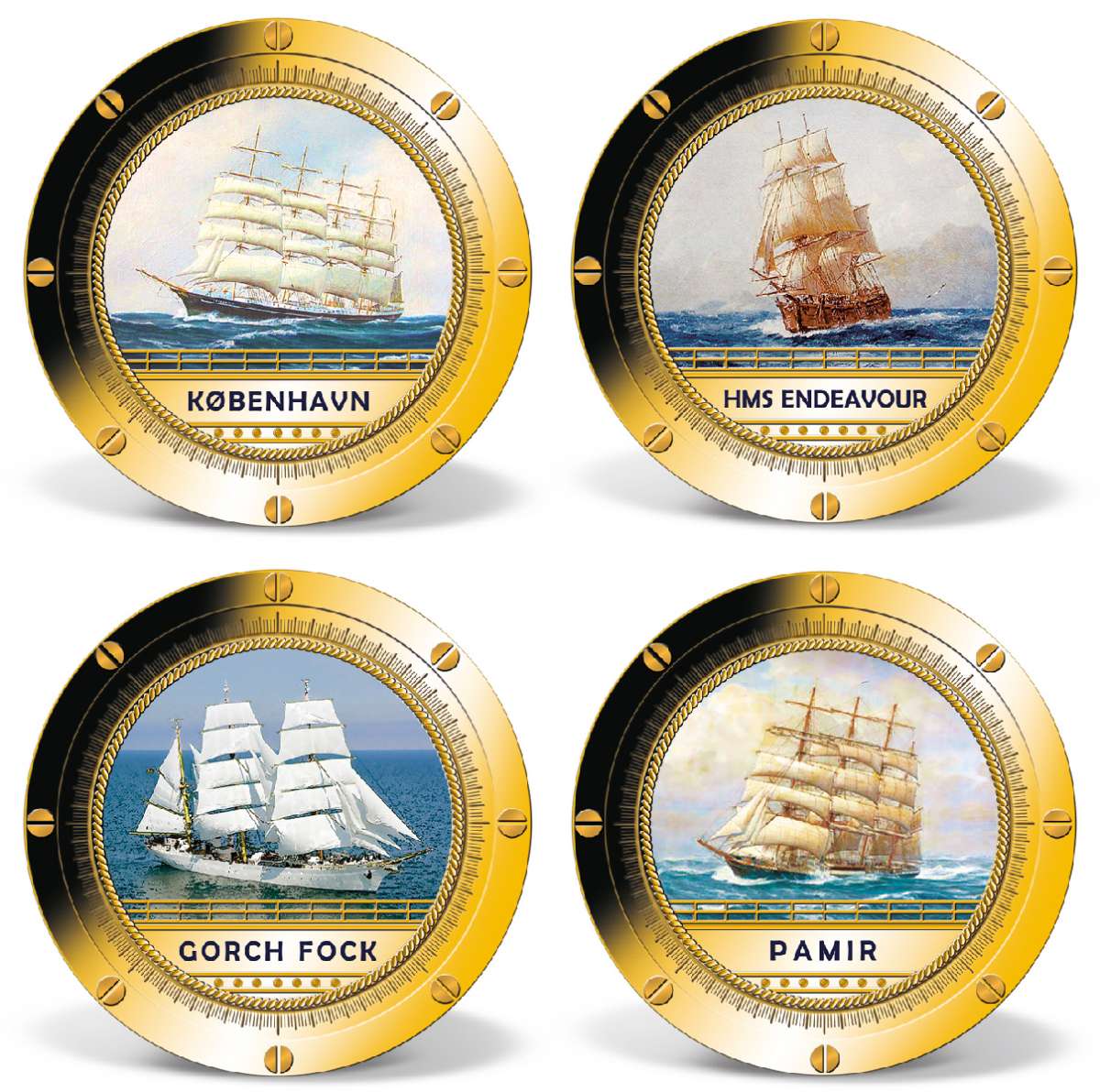 Famous Ships of the World Coin Set | Nostalgia/20th Century ...