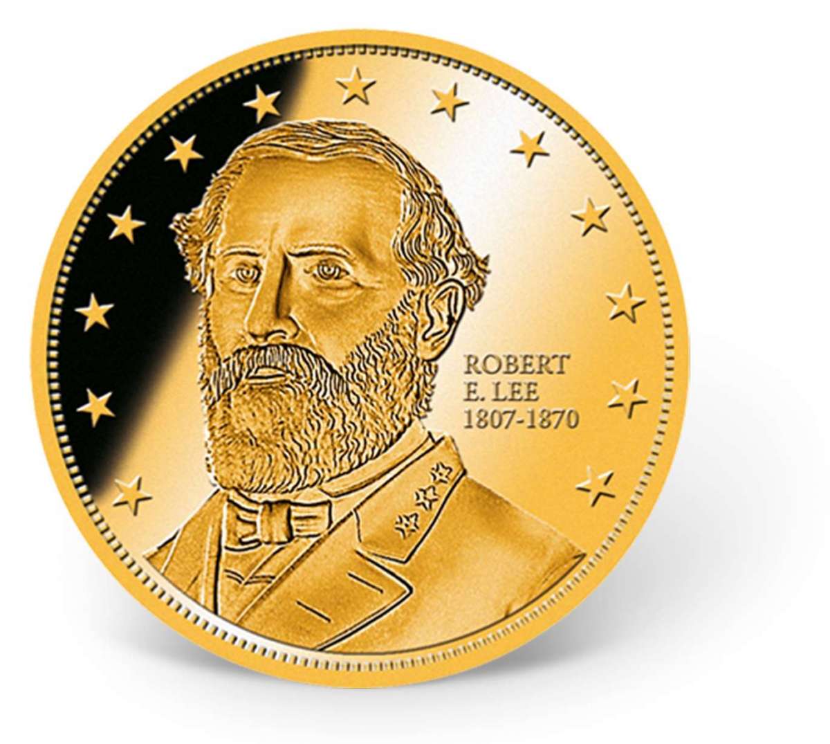Robert E. Lee Precious Metal Coin Set | Gold-Layered | Gold | American Mint