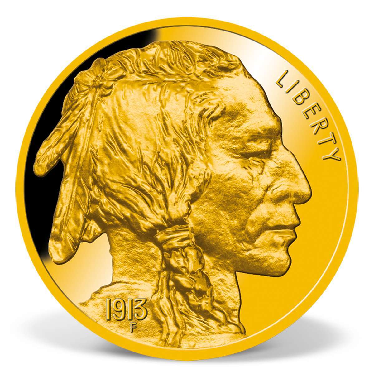 American Buffalo 100th Anniversary Replica Set | Gold-Layered | Gold ...