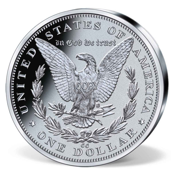 1878-CC Morgan Silver Dollar Reverse-Proof Archival Edition | American Mint