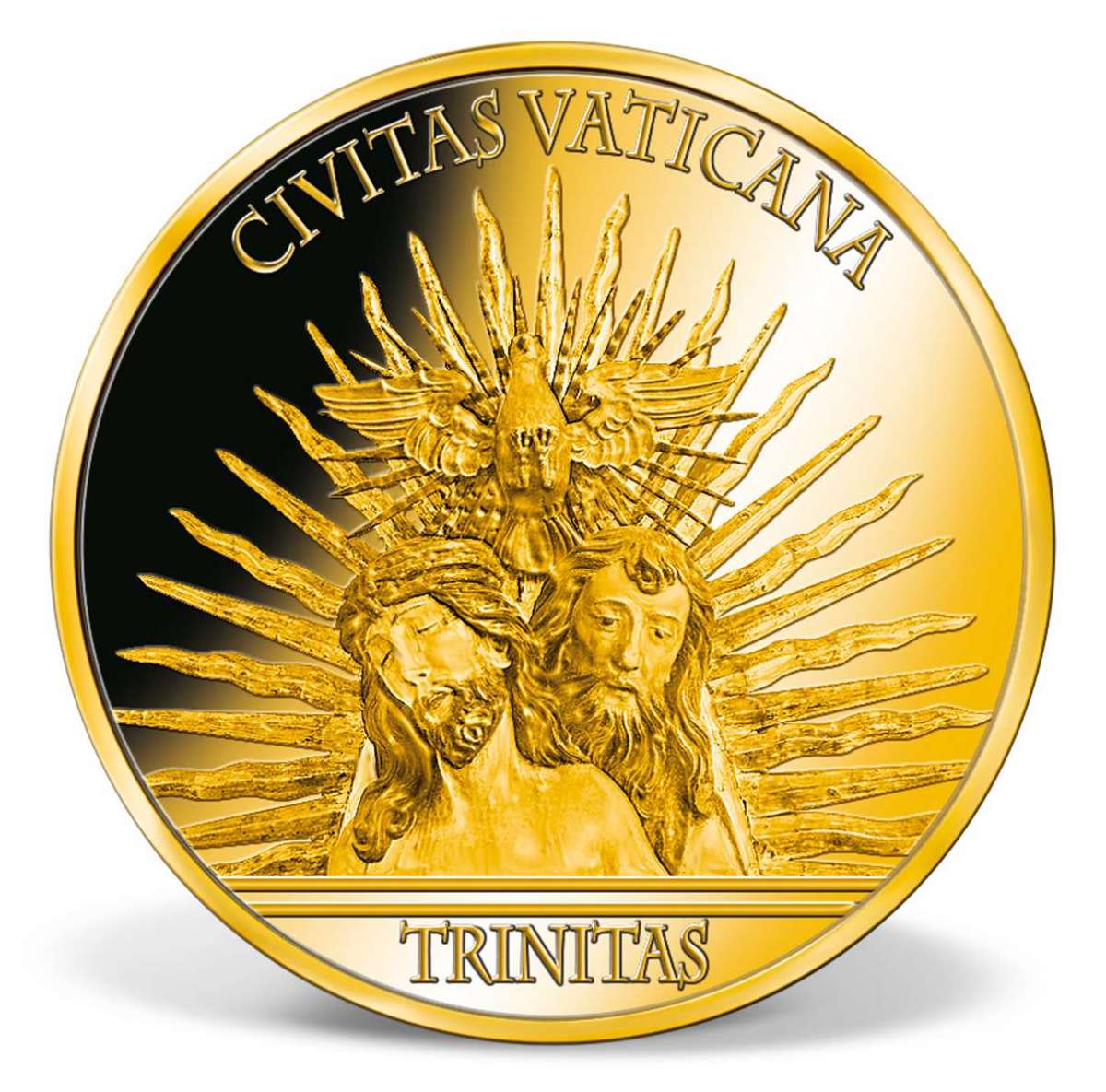 God the Father Jumbo Commemorative Coin | Gold-Layered | Gold ...