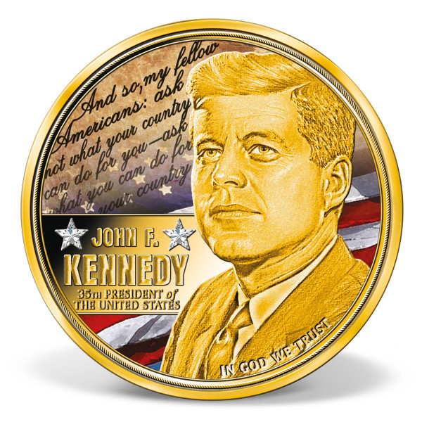 John F. Kennedy - Leading in Turbulent Times Colossal Commemorative ...