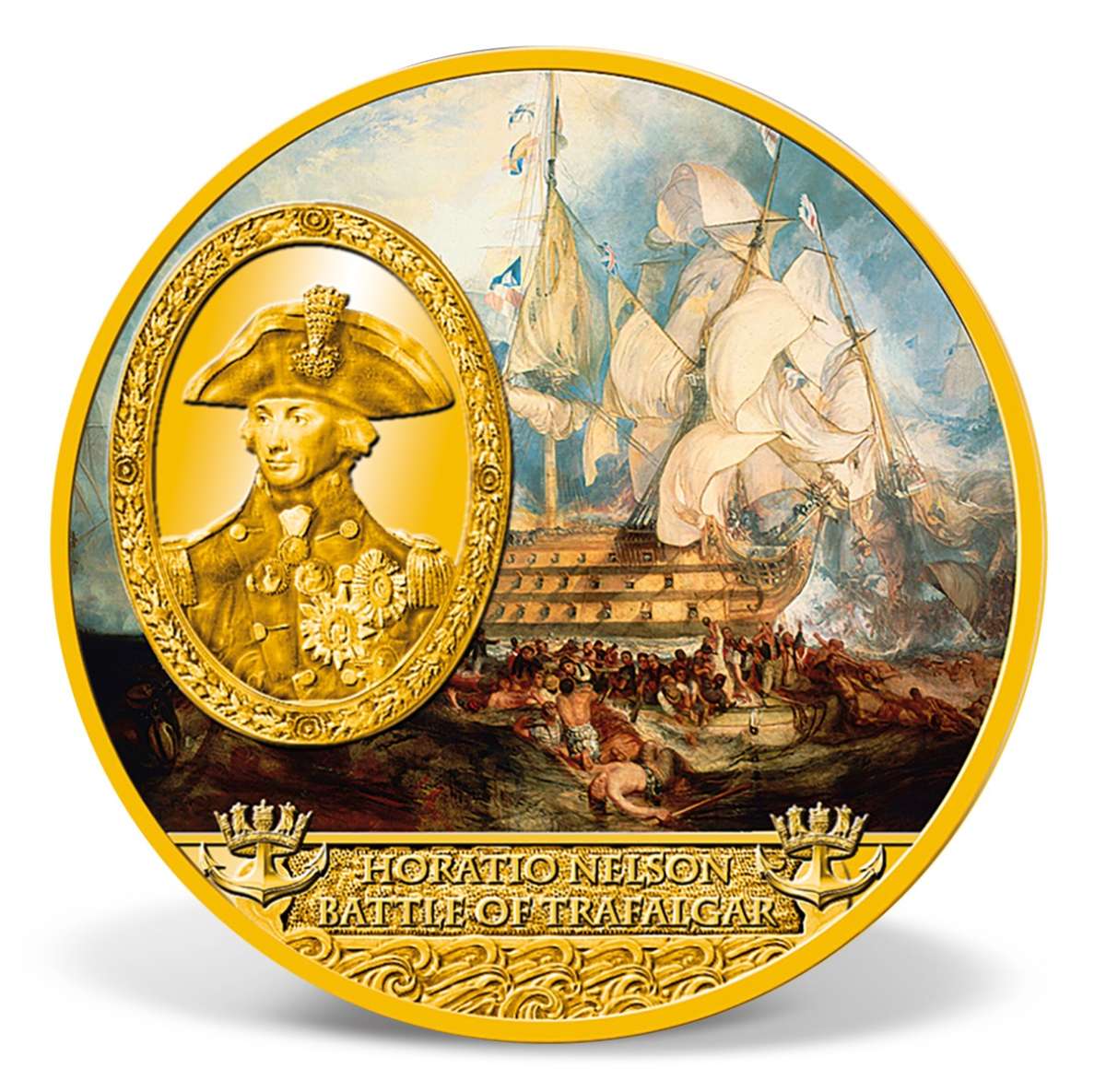 250th Anniversary HMS Victory Set | Gold-Layered | Gold | American Mint