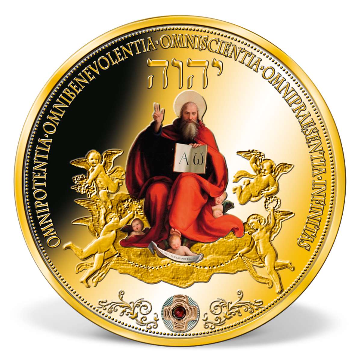 God the Father Jumbo Commemorative Coin | Gold-Layered | Gold ...