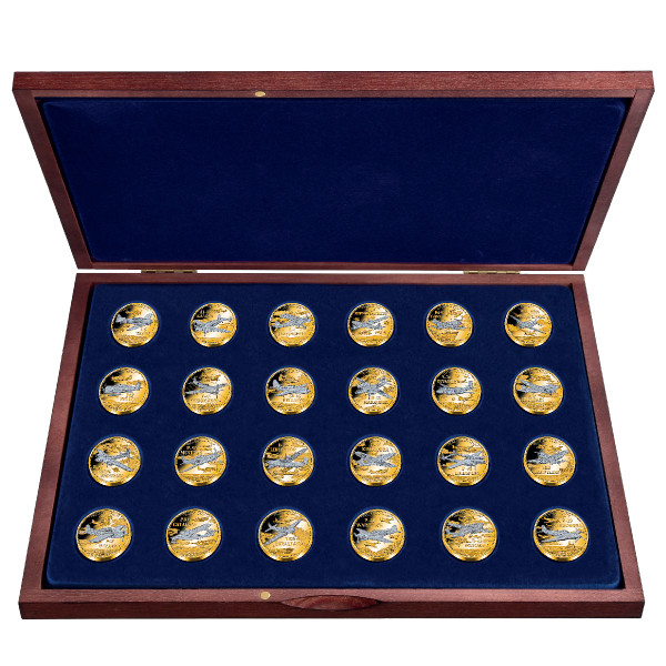 Wings of World War II Commemorative Coin Set | Air, Space and Sea ...