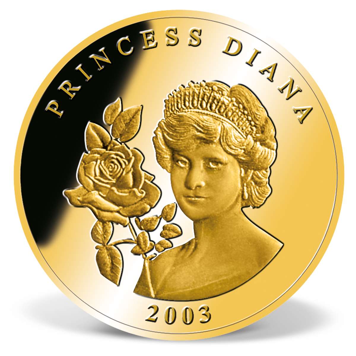 Princess Diana Commemorative Gold Coin | Solid Gold | Gold | American Mint