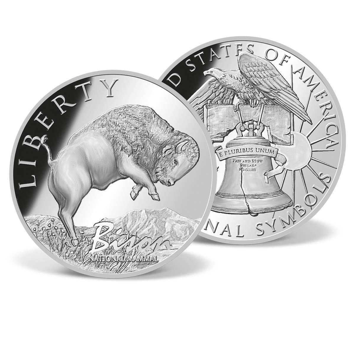 Bison National Mammal Commemorative Coin | American Mint