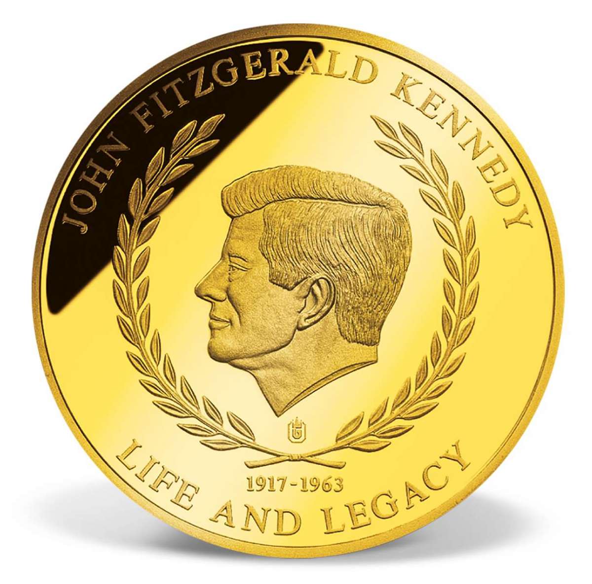 John F. Kennedy Inaugural Speech Commemorative Coin | Gold-Layered ...