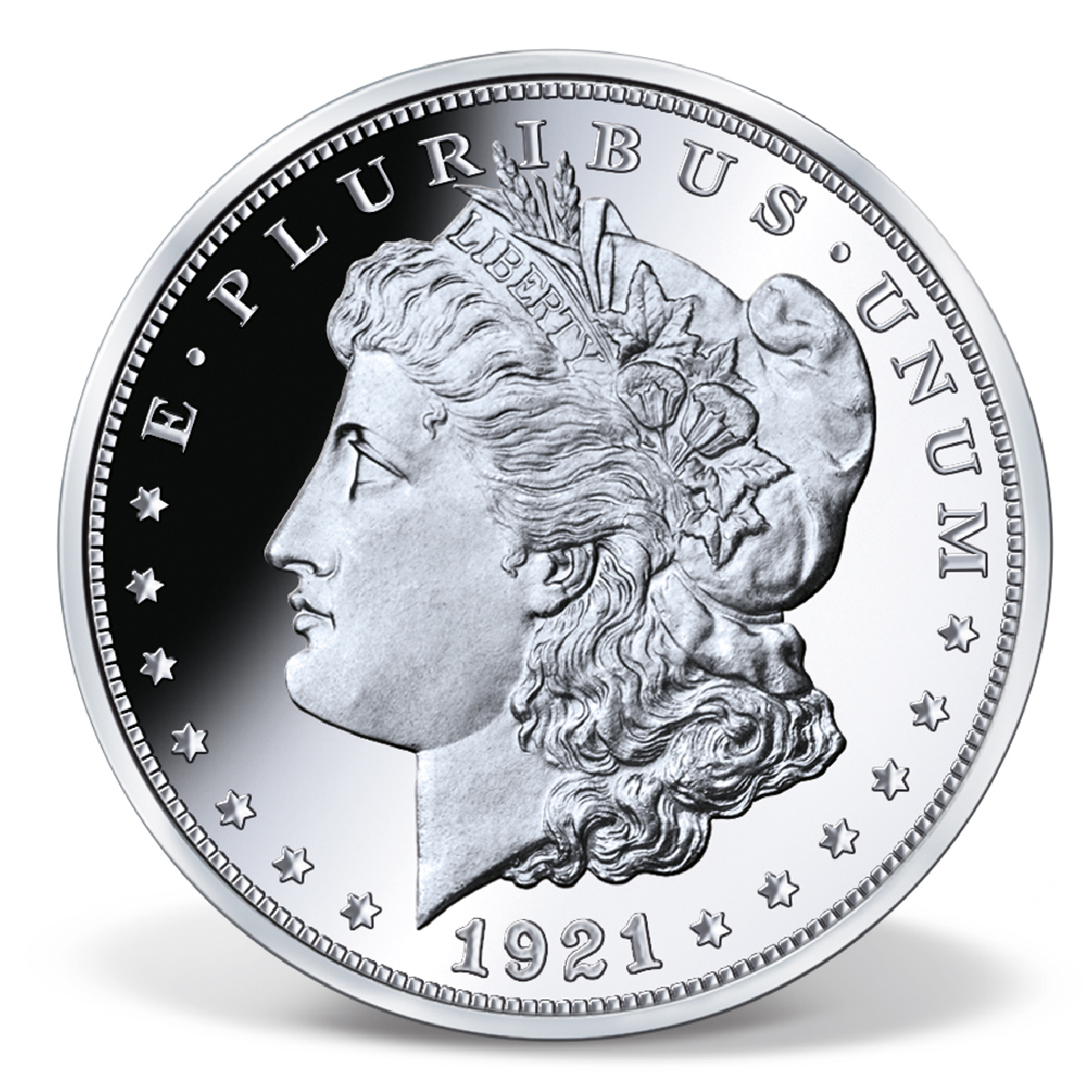 1921 Morgan Silver Dollar Proof Archival Edition | Silver-Plated ...