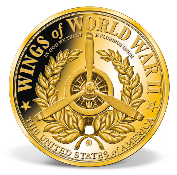 Wings of World War II Commemorative Coin Set | Air, Space and Sea ...