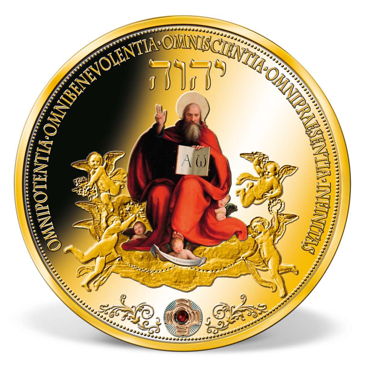 God the Father Jumbo Commemorative Coin | Gold-Layered | Gold ...