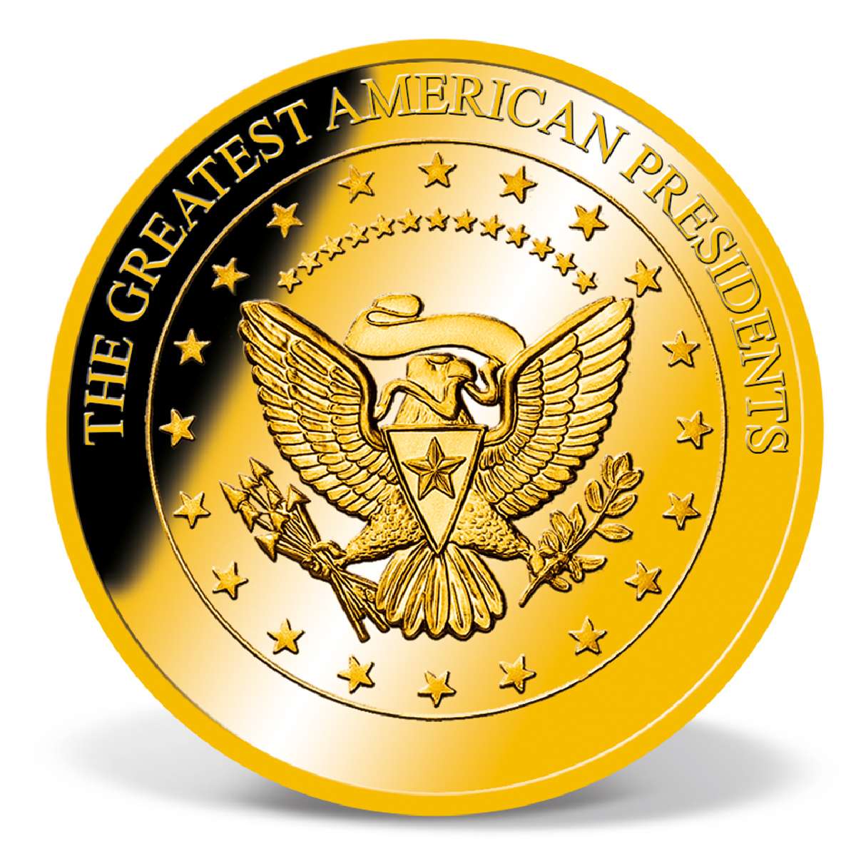 Barack Obama Commemorative Coin | Gold-Layered | Gold | American Mint