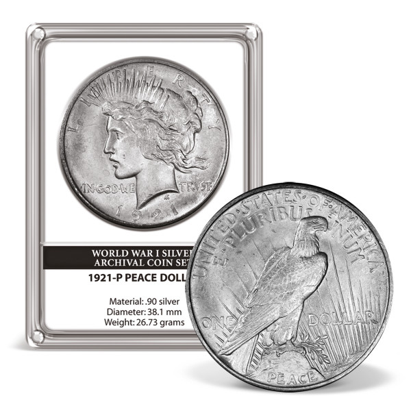 World War I Archival Silver Coin Set | Solid Silver | Silver | American ...