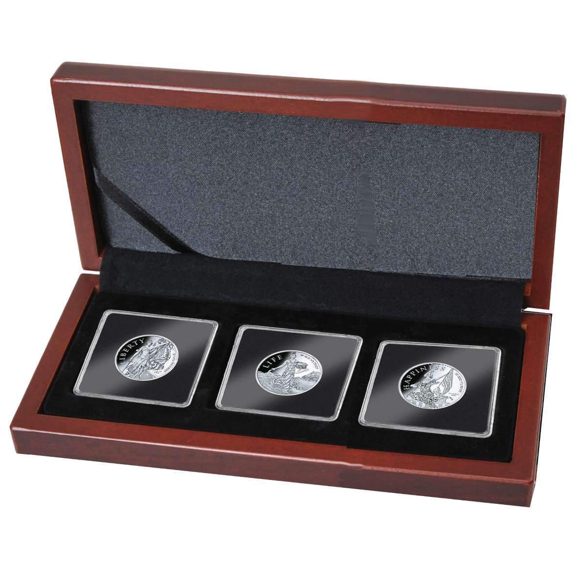 Declaration of Independence Commemorative Silver Coin Set | Solid ...