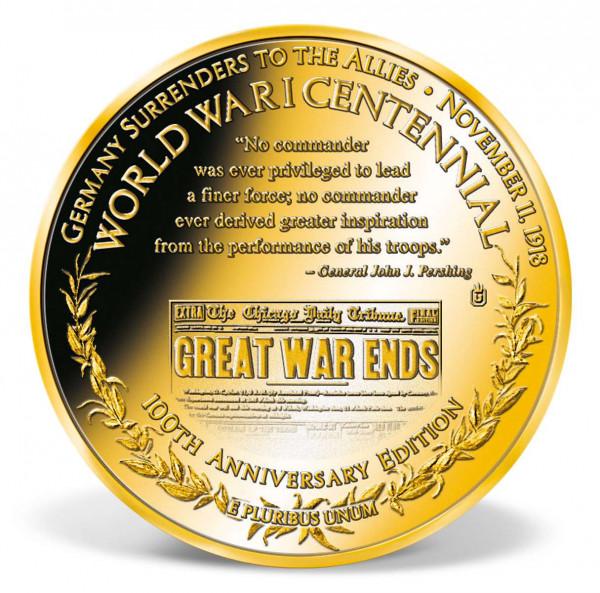 World War I Centennial Commemorative Gold Coin | American Mint