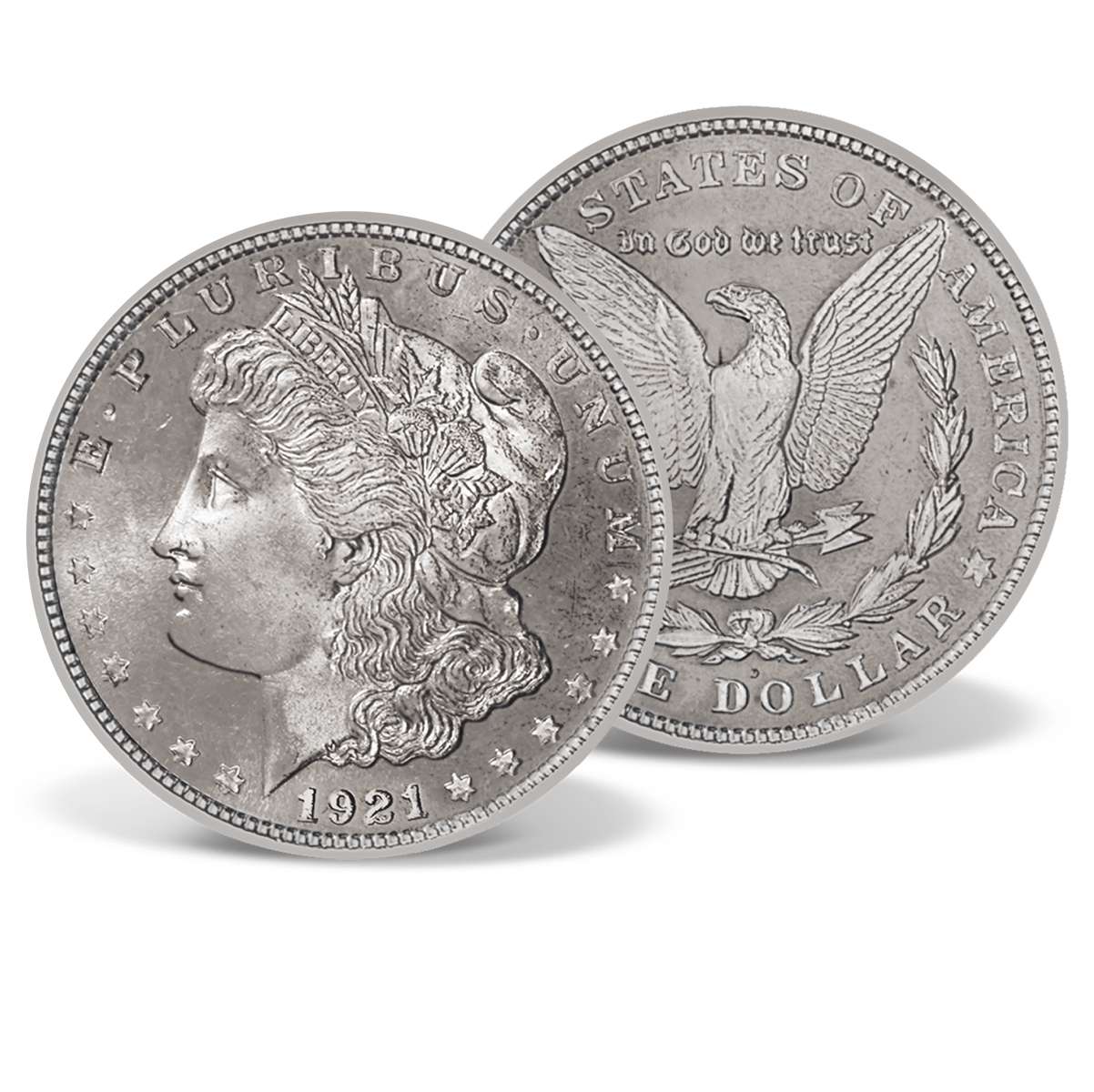 1921 Morgan Silver Dollar | Solid Silver | Silver | American Mint