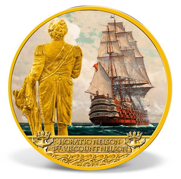 250th Anniversary HMS Victory Set | Gold-Layered | Gold | American Mint