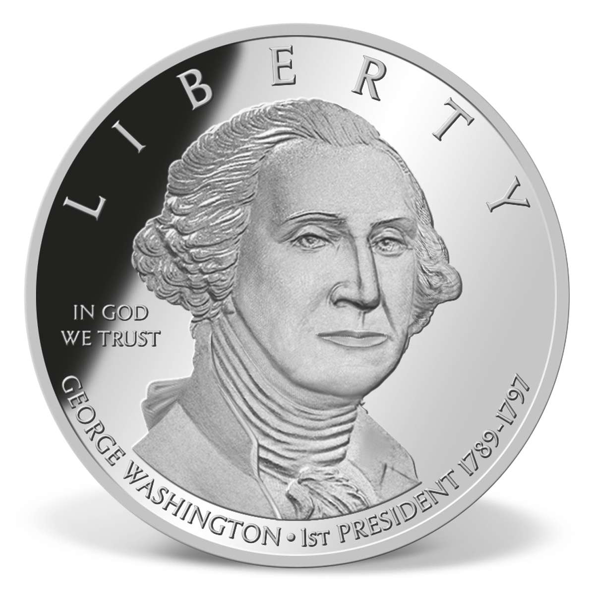 George Washington Silver Dollar Trial | Silver-Plated | Silver ...