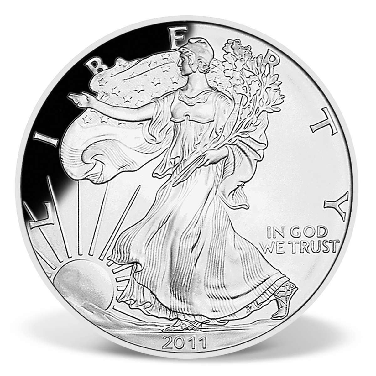 2011 American Silver Eagle Replica - 1/10 oz | American Mint