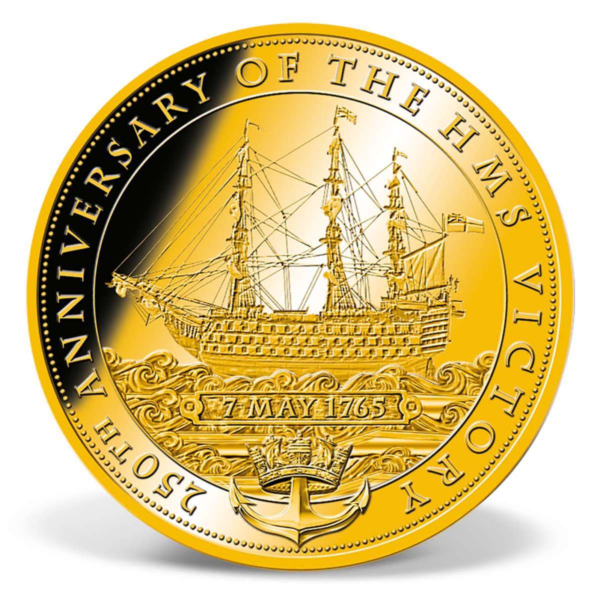 Horatio Nelson - Battle of Trafalgar Commemorative Coin | Gold-Layered ...