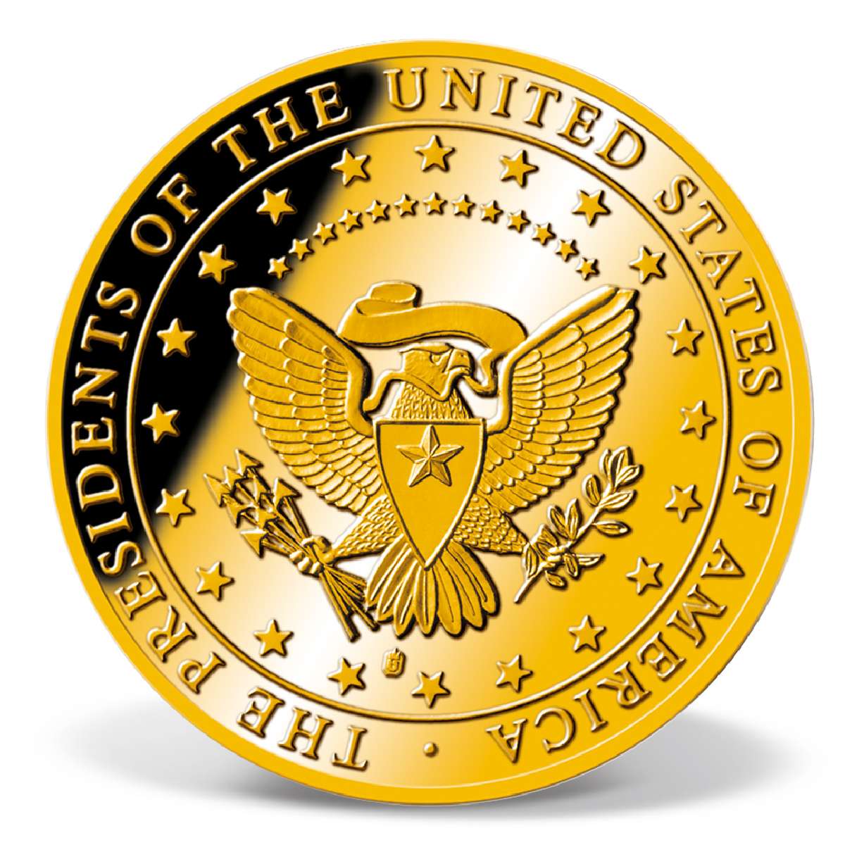President Joe Biden Commemorative Coin | Gold-Layered | Gold | American ...